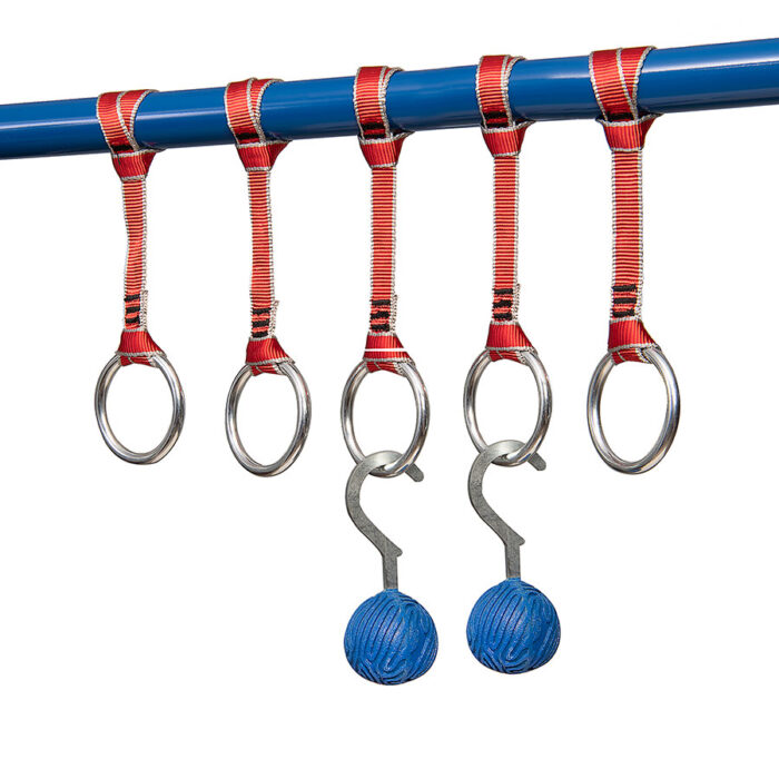Ball hooks with rings set - Cube Holds - 2Ninja
